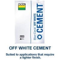 Off White Cement: Saddingtons Building SuppliesSaddingtons