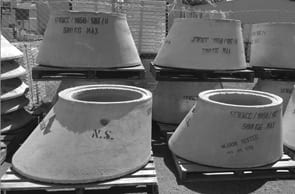 Concrete Sewage Cones, Manhole Lids/Surrounds » Saddingtons